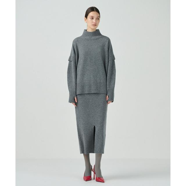 グレースコンチネンタル（GRACE CONTINENTAL）/クーマラムニットスカート