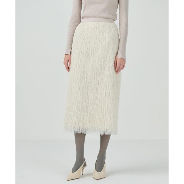 グレースコンチネンタル（GRACE CONTINENTAL）/フリンジタイトスカート