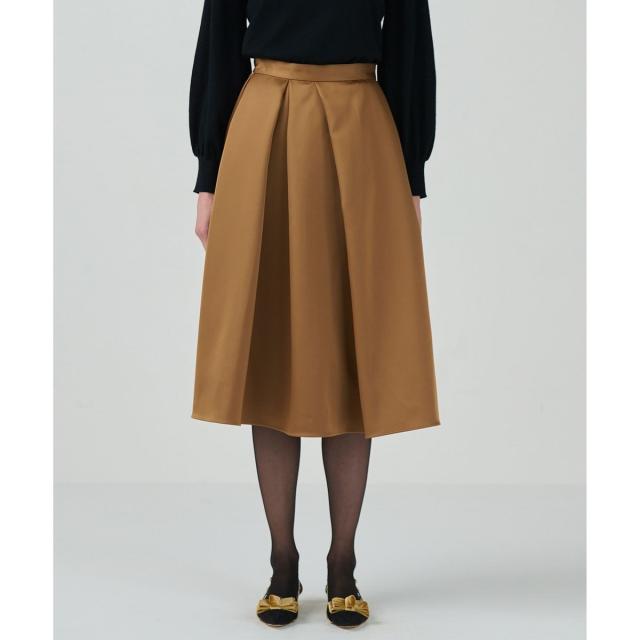 グレースコンチネンタル（GRACE CONTINENTAL）/ボリュームサテンタックスカート