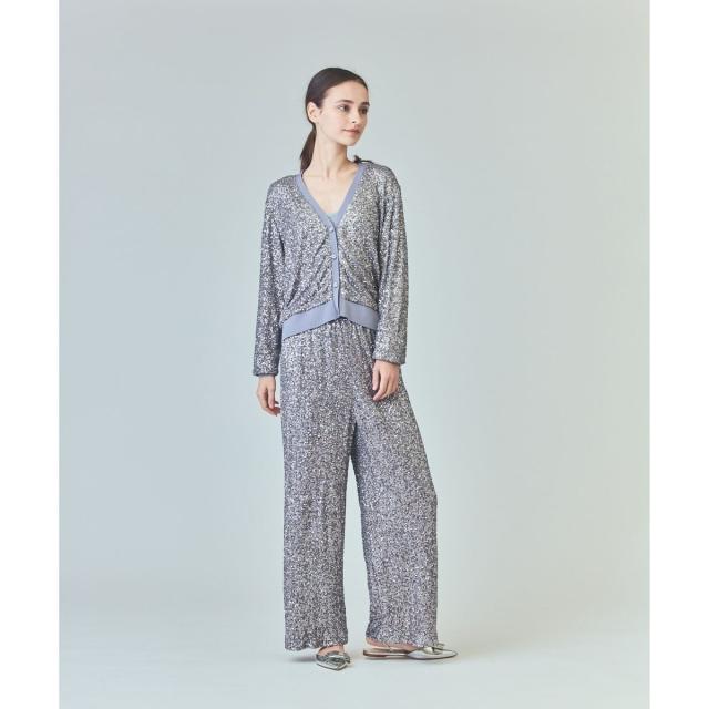 グレースコンチネンタル（GRACE CONTINENTAL）/スパンコールニットパンツ