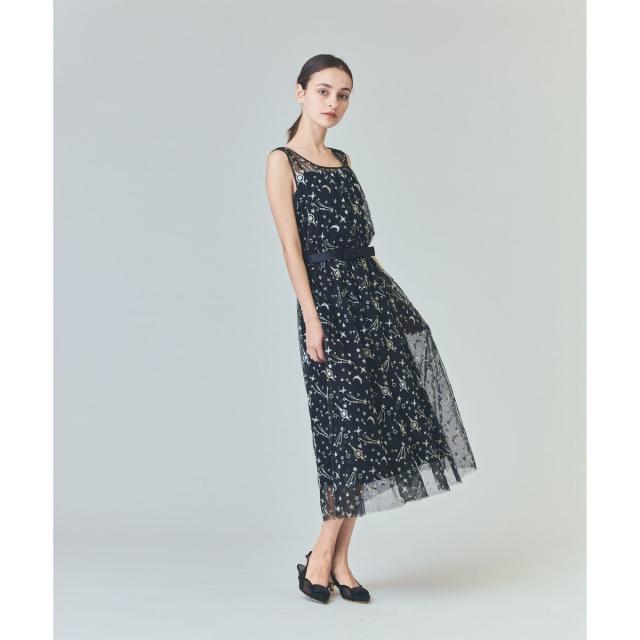 グレースコンチネンタル（GRACE CONTINENTAL）/スペースembチュールドレス