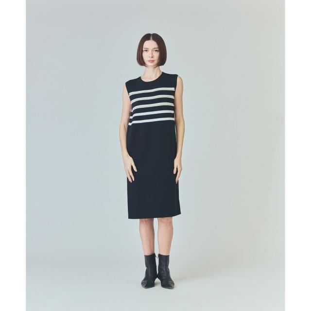 グレースコンチネンタル（GRACE CONTINENTAL）/ボーダーパールワンピース