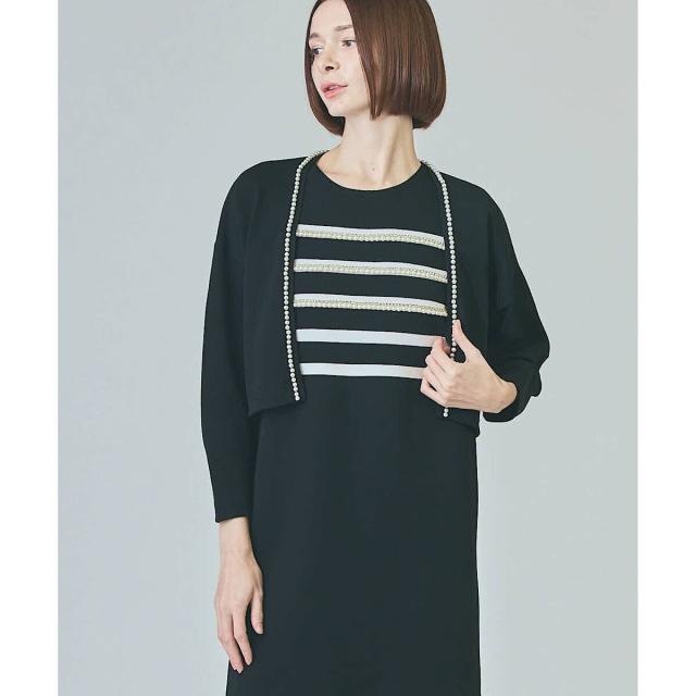 グレースコンチネンタル（GRACE CONTINENTAL）/パールショートカーディガン