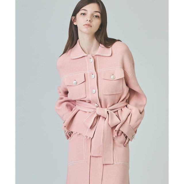 グレースコンチネンタル（GRACE CONTINENTAL）/ニットワークジャケット