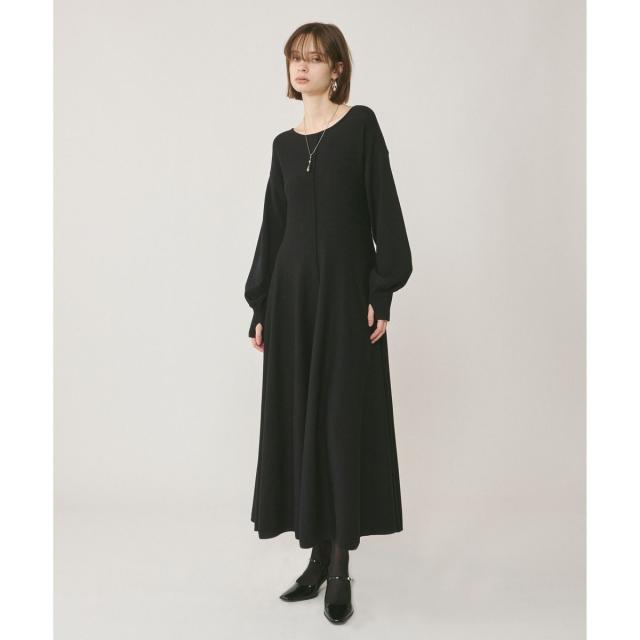 グレースコンチネンタル（GRACE CONTINENTAL）/バックオープンニットワンピース