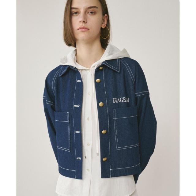 グレースコンチネンタル（GRACE CONTINENTAL）/ラグランショートシャツジャケット