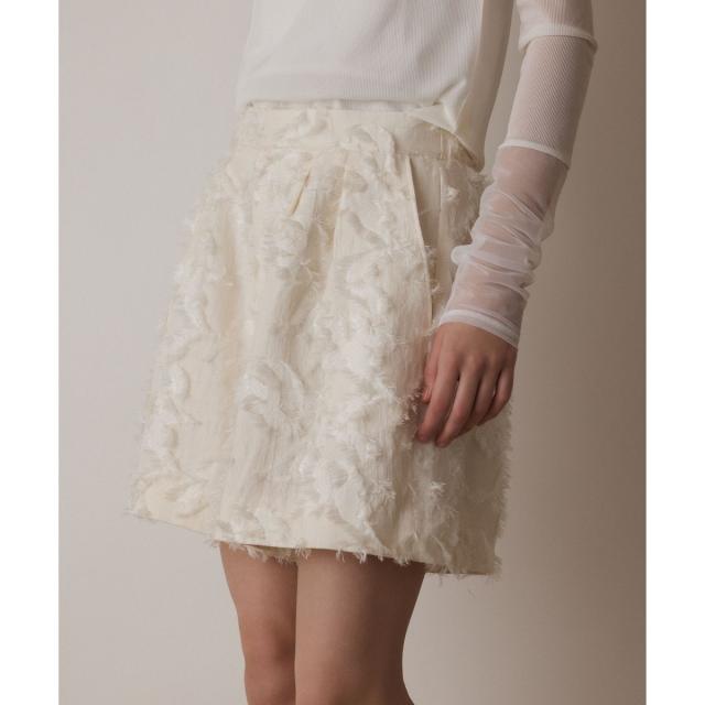 グレースコンチネンタル（GRACE CONTINENTAL）/カットジャガードショートパンツ