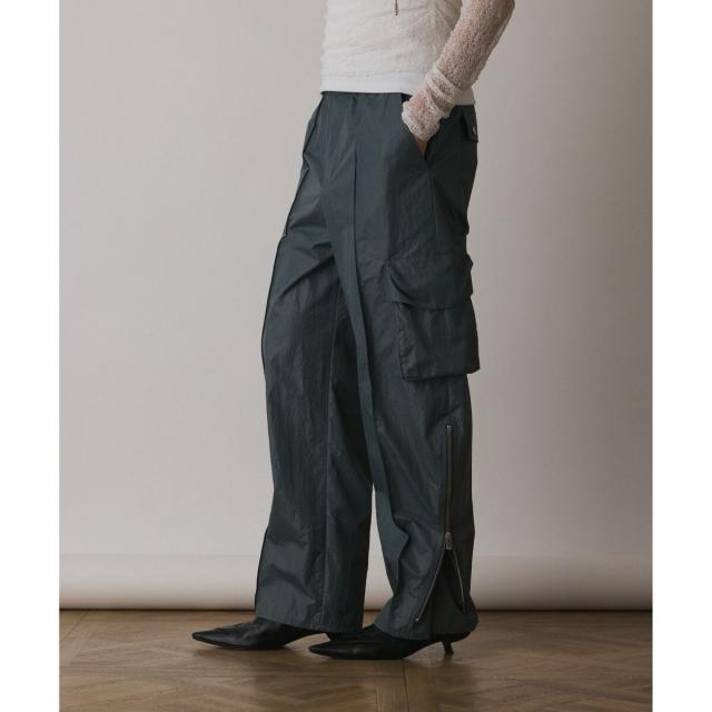 グレースコンチネンタル（GRACE CONTINENTAL）/ナイロンジップカーゴパンツ