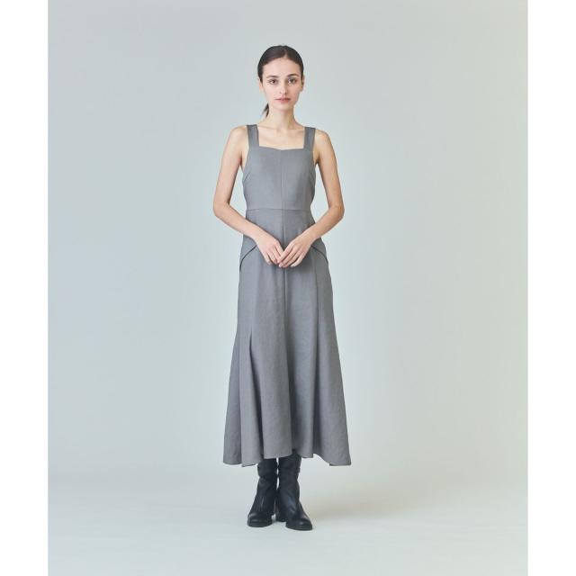 グレースコンチネンタル（GRACE CONTINENTAL）/リネンタッチロングドレス