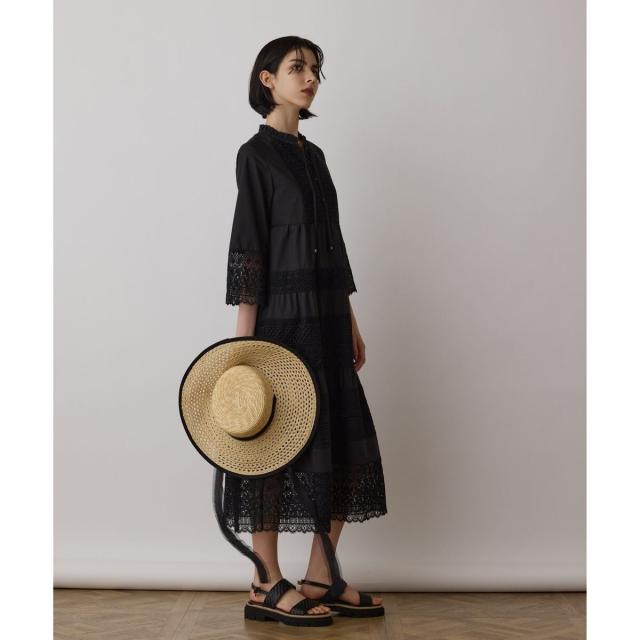 グレースコンチネンタル（GRACE CONTINENTAL）/レースコンビワンピース