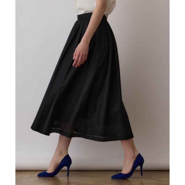 グレースコンチネンタル（GRACE CONTINENTAL）/シアーメッシュスカート