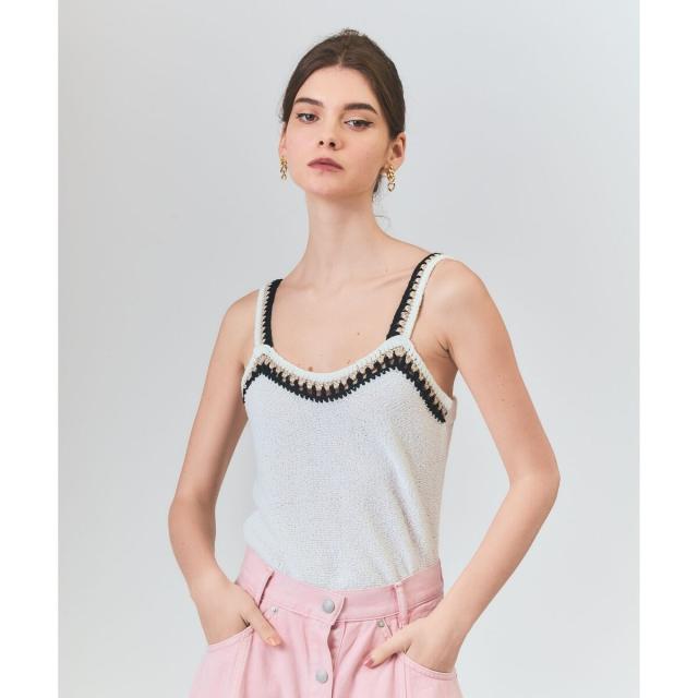 グレースコンチネンタル（GRACE CONTINENTAL）/ツイーディーニットキャミ