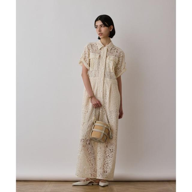 グレースコンチネンタル（GRACE CONTINENTAL）/コードレースジャンプスーツ