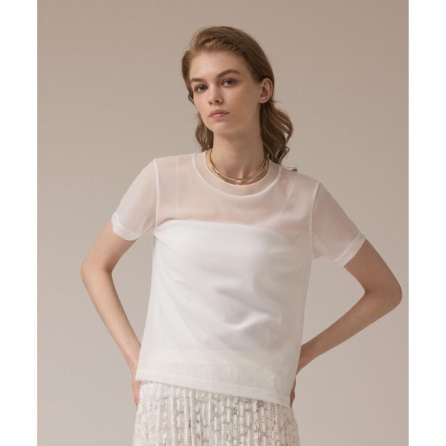 グレースコンチネンタル（GRACE CONTINENTAL）/シアーカットトップ