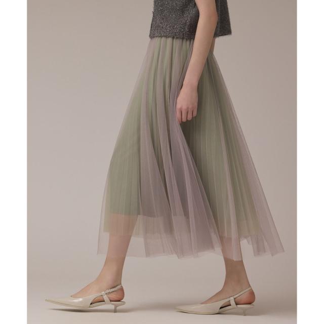 グレースコンチネンタル（GRACE CONTINENTAL）/チュールリバーシブルスカート