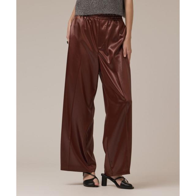 グレースコンチネンタル（GRACE CONTINENTAL）/レザーライクパンツ