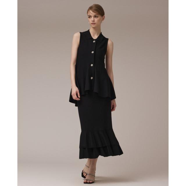 グレースコンチネンタル（GRACE CONTINENTAL）/ティアードニットスカート