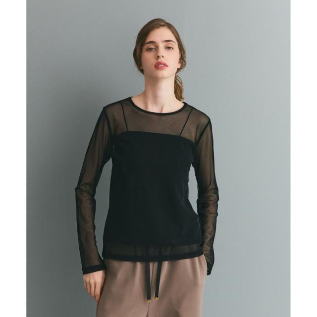 グレースコンチネンタル（GRACE CONTINENTAL）/メッシュインナートップ