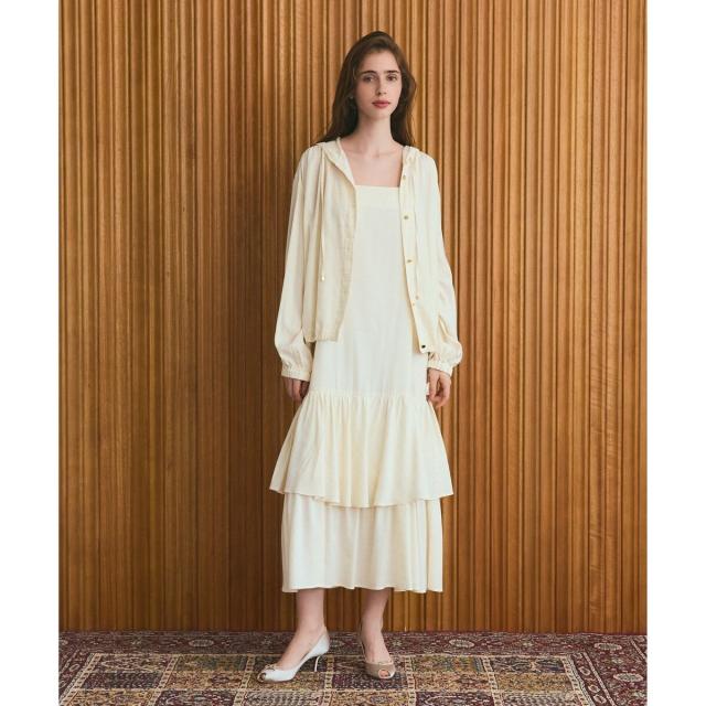 グレースコンチネンタル（GRACE CONTINENTAL）/ラメチェックキャミドレス