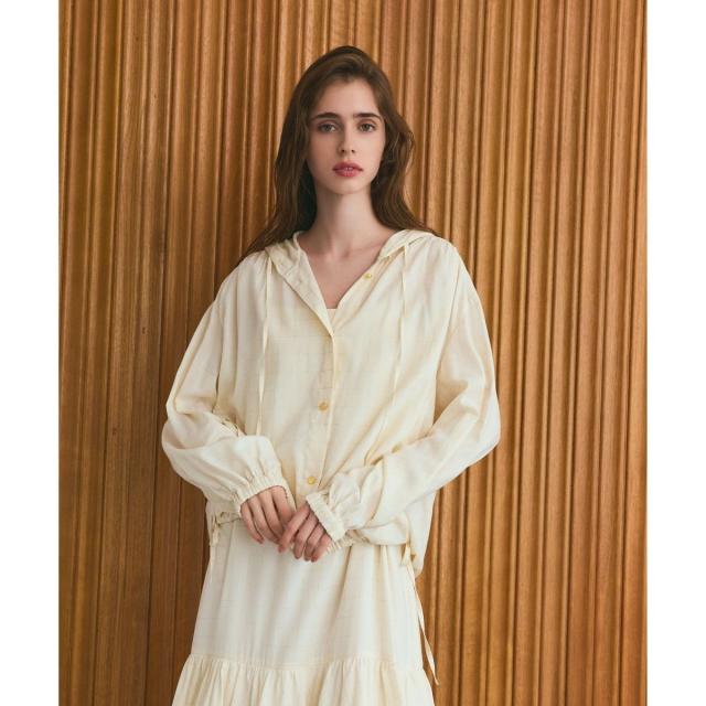 グレースコンチネンタル（GRACE CONTINENTAL）/ラメチェックフーディー