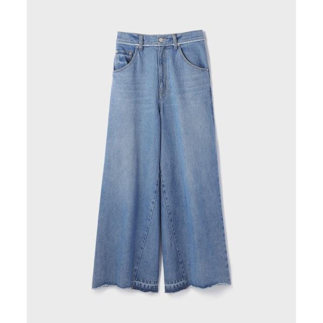 グレースコンチネンタル（GRACE CONTINENTAL）/ハイウエストバギーデニム