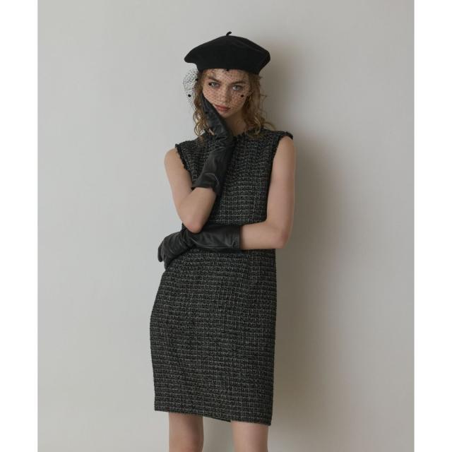 グレースコンチネンタル（GRACE CONTINENTAL）/ツイードタイトワンピース