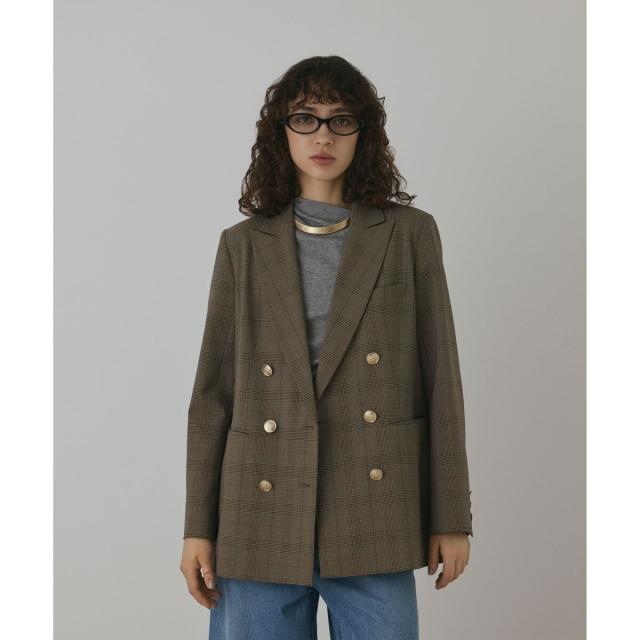 グレースコンチネンタル（GRACE CONTINENTAL）/バックベンツダブルジャケット