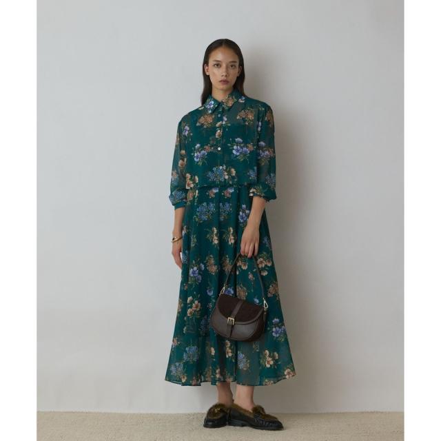 グレースコンチネンタル（GRACE CONTINENTAL）/プリントセットアップワンピース