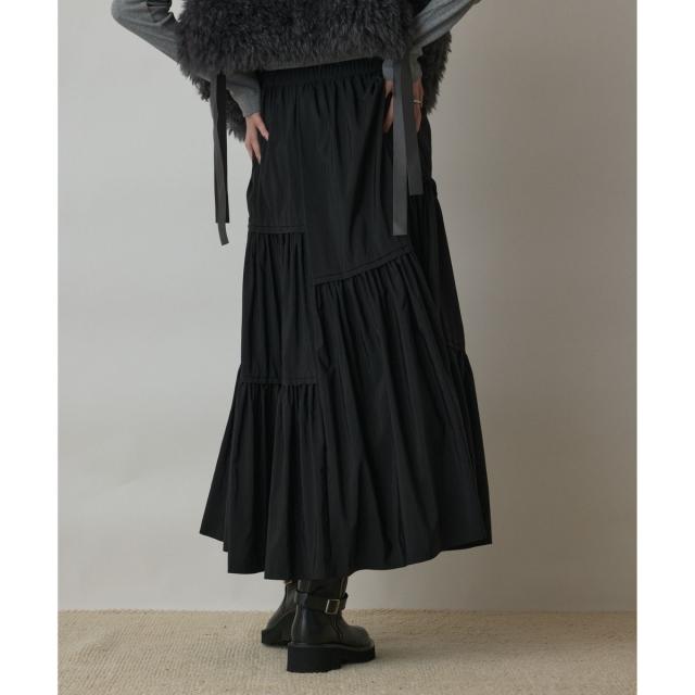 グレースコンチネンタル（GRACE CONTINENTAL）/ティアードロングスカート