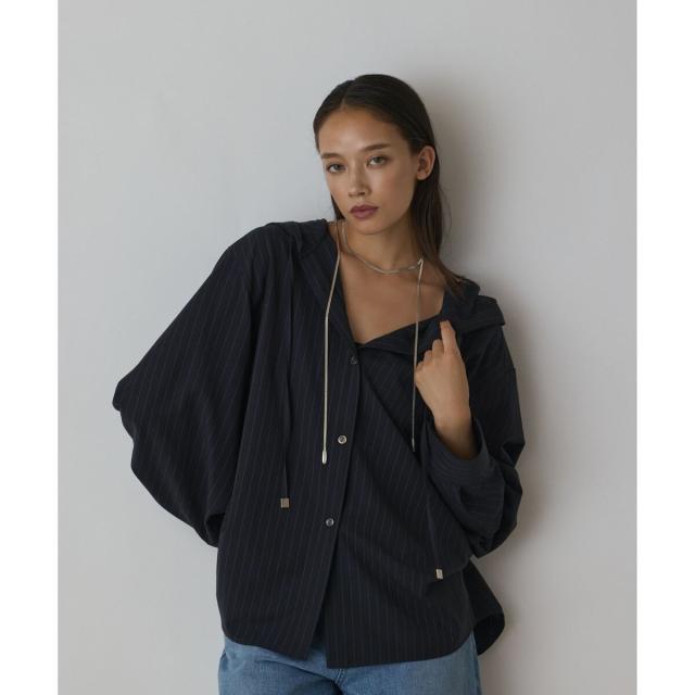 グレースコンチネンタル（GRACE CONTINENTAL）/ドルマンフーディシャツ