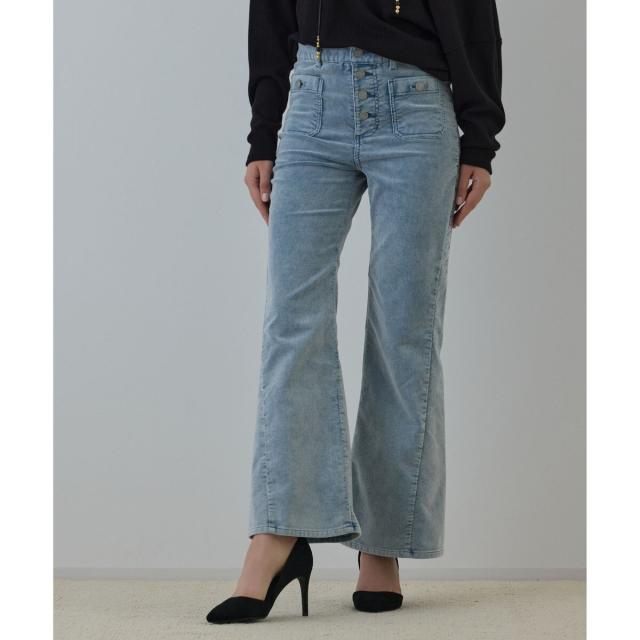 グレースコンチネンタル（GRACE CONTINENTAL）/コーデュロイフレアパンツ