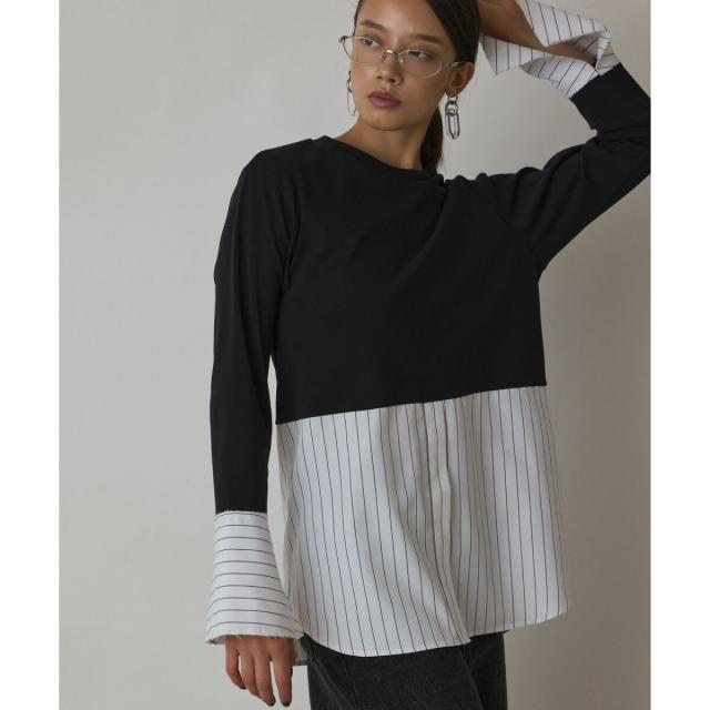 グレースコンチネンタル（GRACE CONTINENTAL）/レイヤードカットトップ