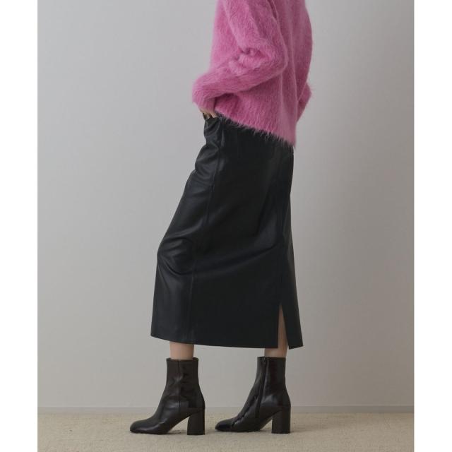 グレースコンチネンタル（GRACE CONTINENTAL）/フェイクレザータイトスカート