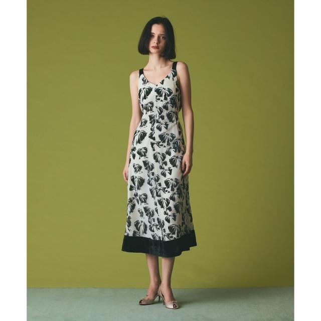 グレースコンチネンタル（GRACE CONTINENTAL）/リボンオパールドレス