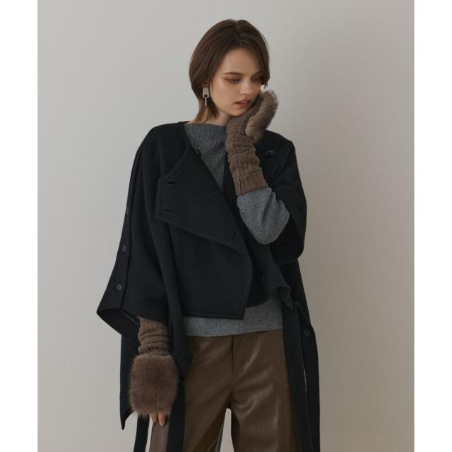 グレースコンチネンタル（GRACE CONTINENTAL）/ライトビーバーポンチョ