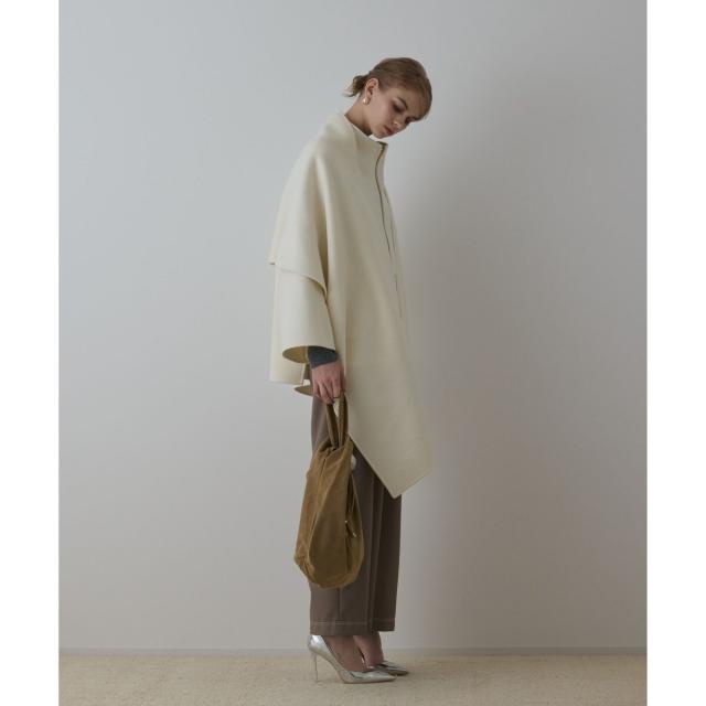 グレースコンチネンタル（GRACE CONTINENTAL）/ストール付リバージップブルゾン