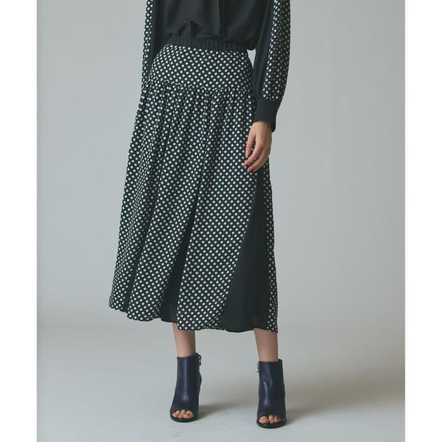 グレースコンチネンタル（GRACE CONTINENTAL）/ドットコンビスカート