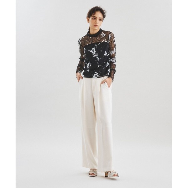 グレースコンチネンタル（GRACE CONTINENTAL）/ツイードワイドパンツ