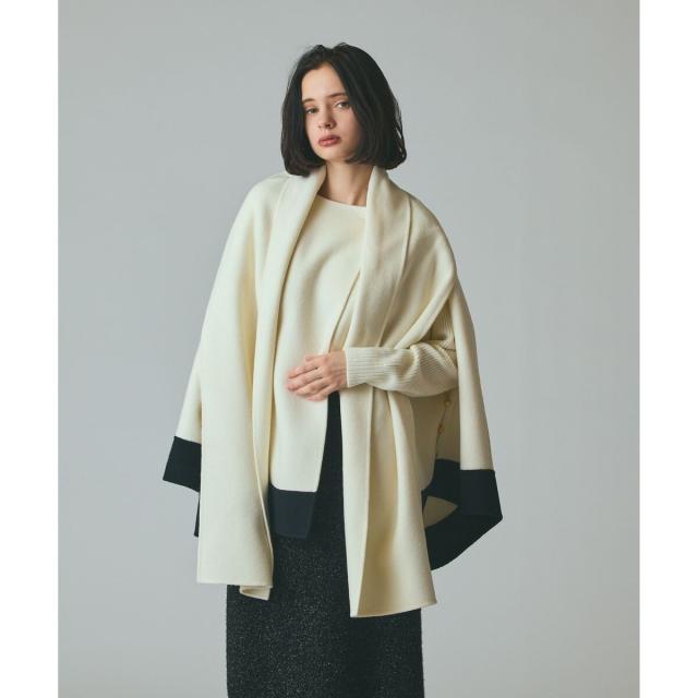 グレースコンチネンタル（GRACE CONTINENTAL）/ストール付リバーケープ