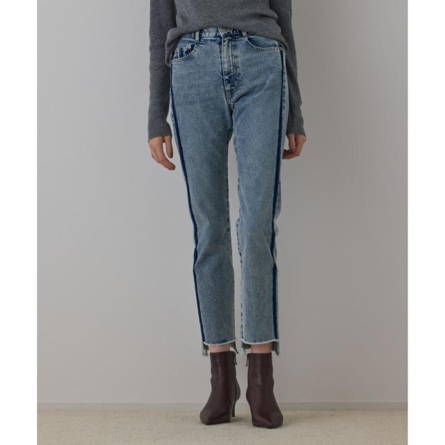 グレースコンチネンタル（GRACE CONTINENTAL）/ラインスリムデニムパンツ