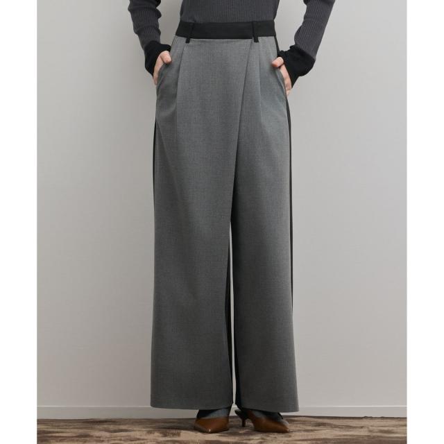 【NEW】グレースコンチネンタル（GRACE CONTINENTAL）/ラップワイドパンツ