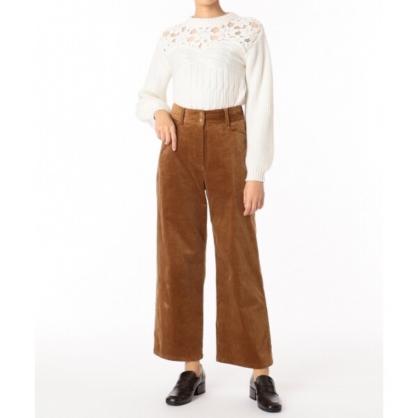 グレースコンチネンタル/コーデュロイパンツ