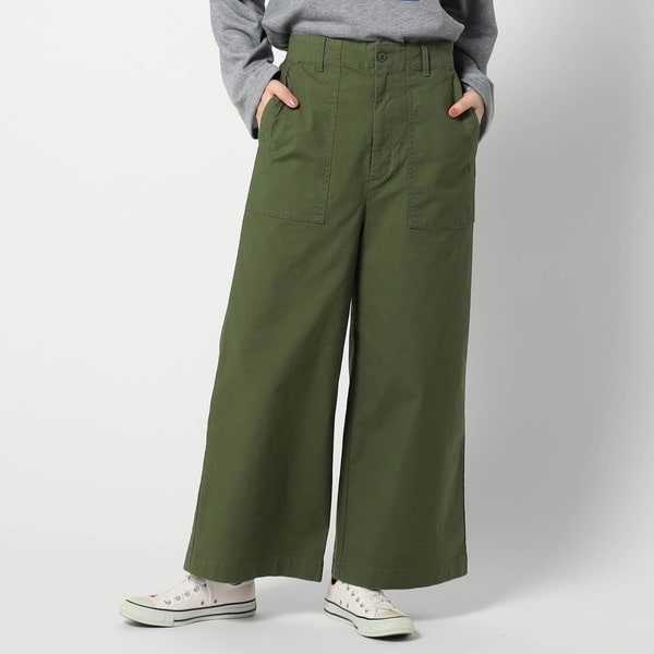 グランドパーク（Grand PARK）/【BROOKLYN OVERALL】ワイドベイカーパンツ