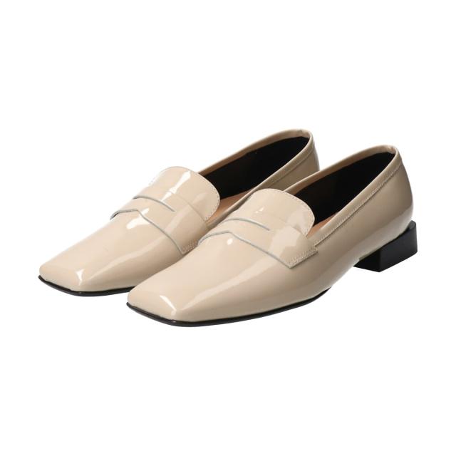 ファビオ ルスコーニ（FABIO RUSCONI）/Fabio Rusconi◆2cmヒール◆スクエアトウローヒールローファー