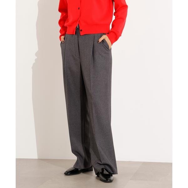 エヌ ナチュラルビューティーベーシック（N．Natural Beauty Basic*）/ツィーディーワンタックストレートパンツ