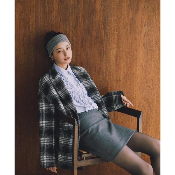 エヌ ナチュラルビューティーベーシック（N．Natural Beauty Basic*）/オーバージャケットコート