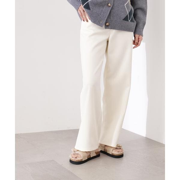 エヌ ナチュラルビューティーベーシック（N．Natural Beauty Basic*）/ベーシックツイルワイドパンツ