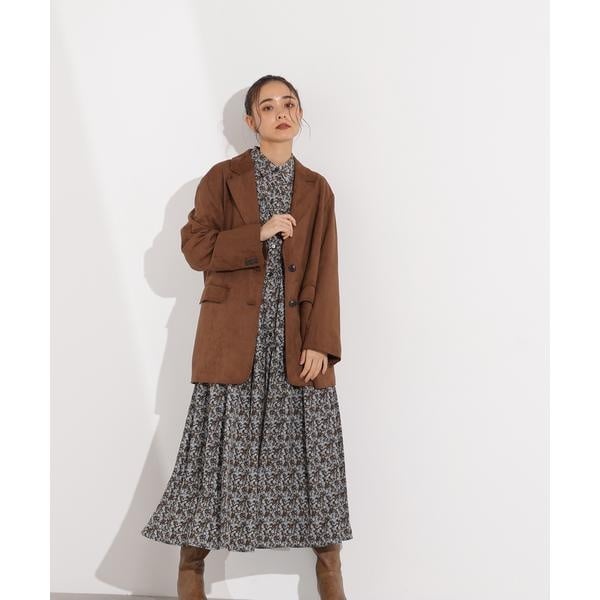 エヌ ナチュラルビューティーベーシック（N．Natural Beauty Basic*）/ヴィンテージフラワーシャツワンピース