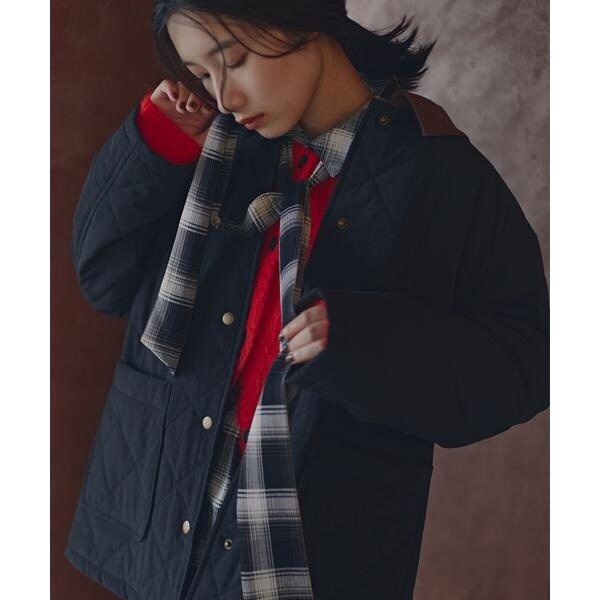 エヌ ナチュラルビューティーベーシック（N．Natural Beauty Basic*）/チェックボウタイブラウス