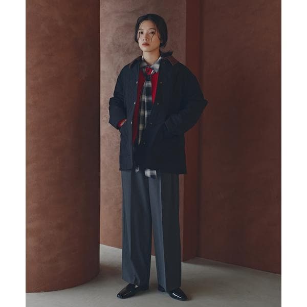 エヌ ナチュラルビューティーベーシック（N．Natural Beauty Basic*）/ツータックワイドパンツ